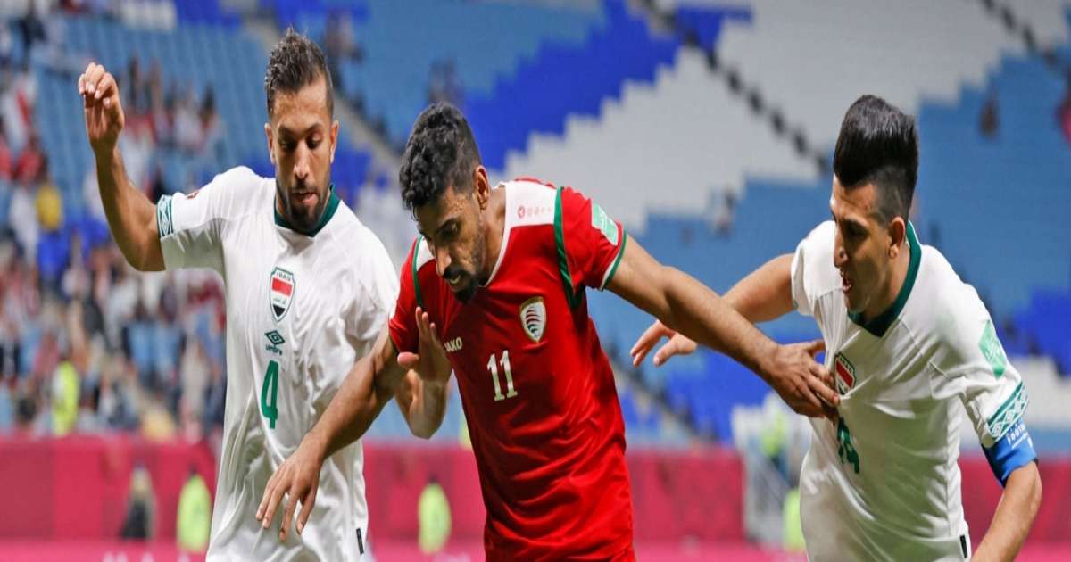 كأس العرب التعادل يحسم لقاء عمان والعراق Foot24